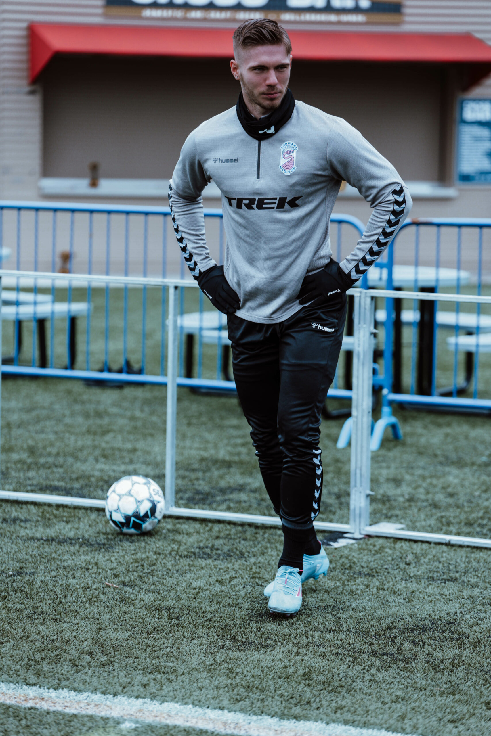 Jeremiah Streng makes his debut for Forward Madison FC - Madison Commons
