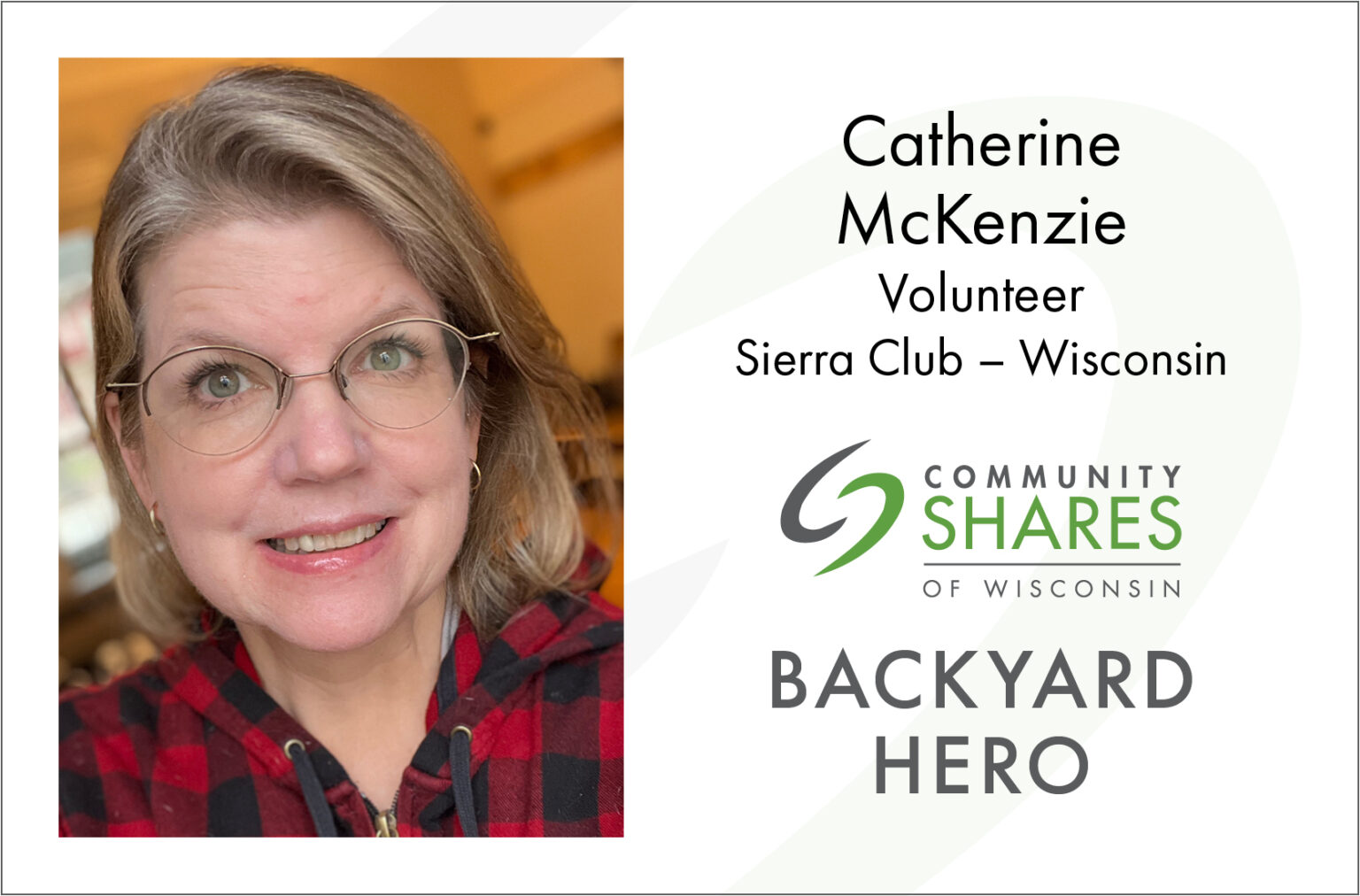 Community Shares Backyard Hero: Catherine McKenzie - Madison Commons ...